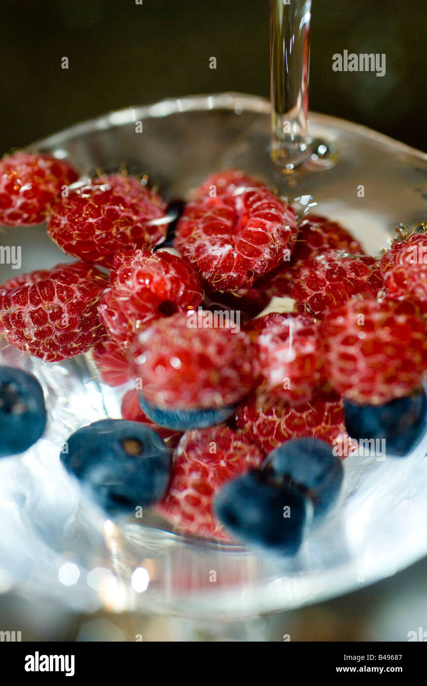 water and berries Stock Photo - Alamy