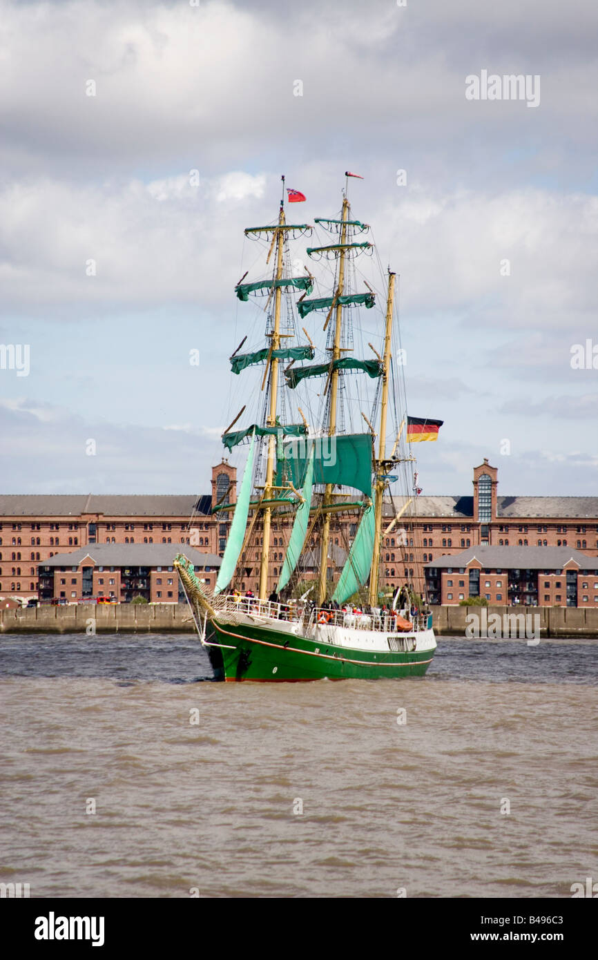 The German sailing ship the Alexander Von Humboldt at the Tall Ships ...