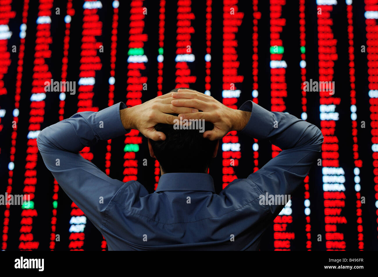 Trading floor of the stock exchange hi-res stock photography and images ...