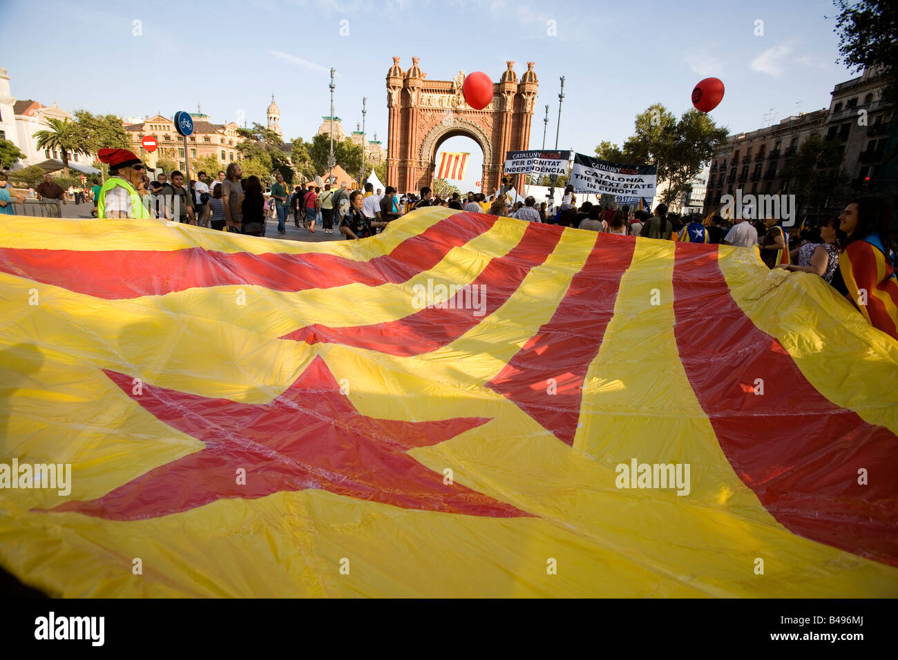 Independence barcelona hi-res stock photography and images - Alamy