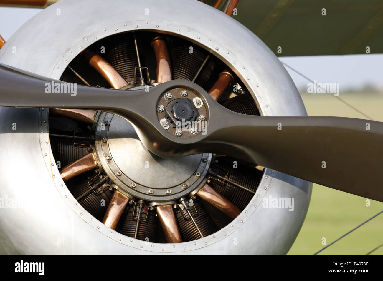 Sopwith Pup Rotary Engine Detail Shuttleworth Collection Old Warden ...