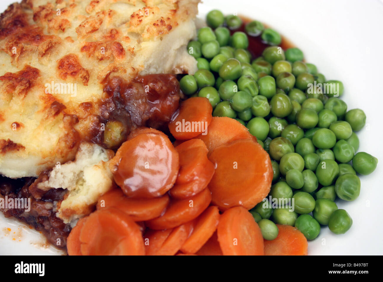 A portion of cottage pie Stock Photo - Alamy