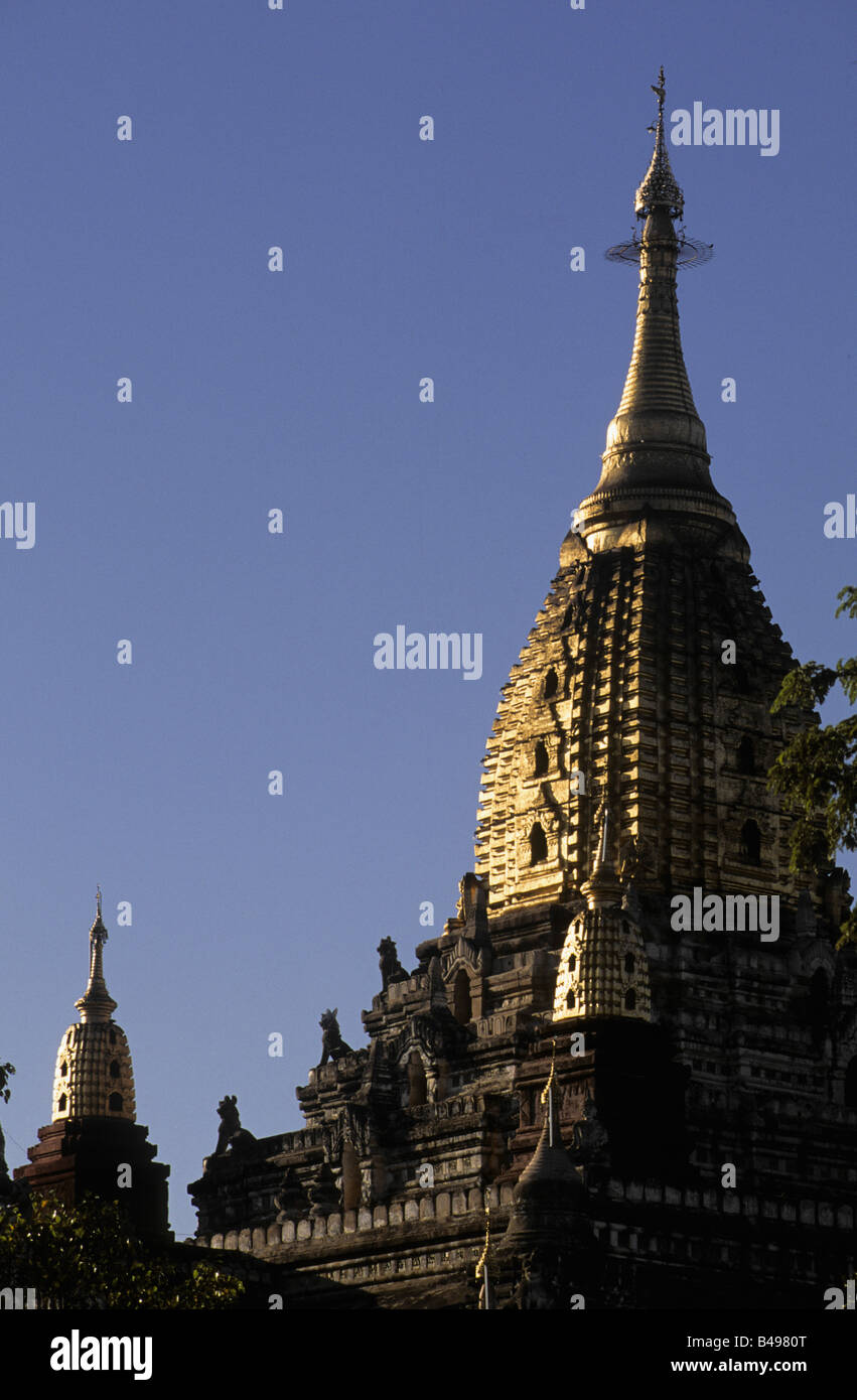 Myanmar Burma Bagan Ananda Temple Stock Photo - Alamy