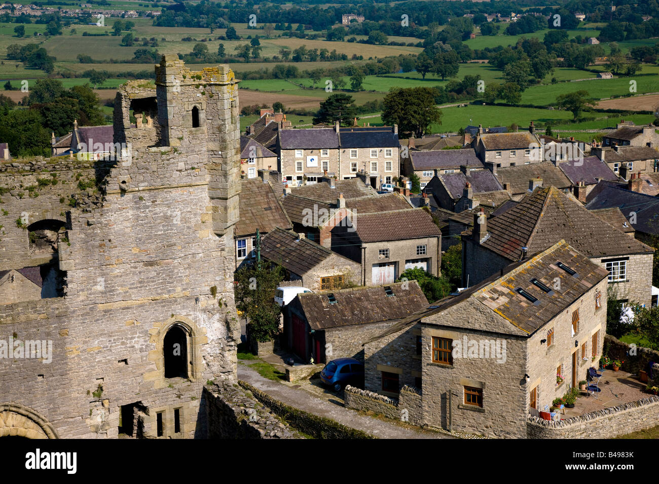 Middleham Wensleydale North Yorkshire Stock Photos & Middleham ...