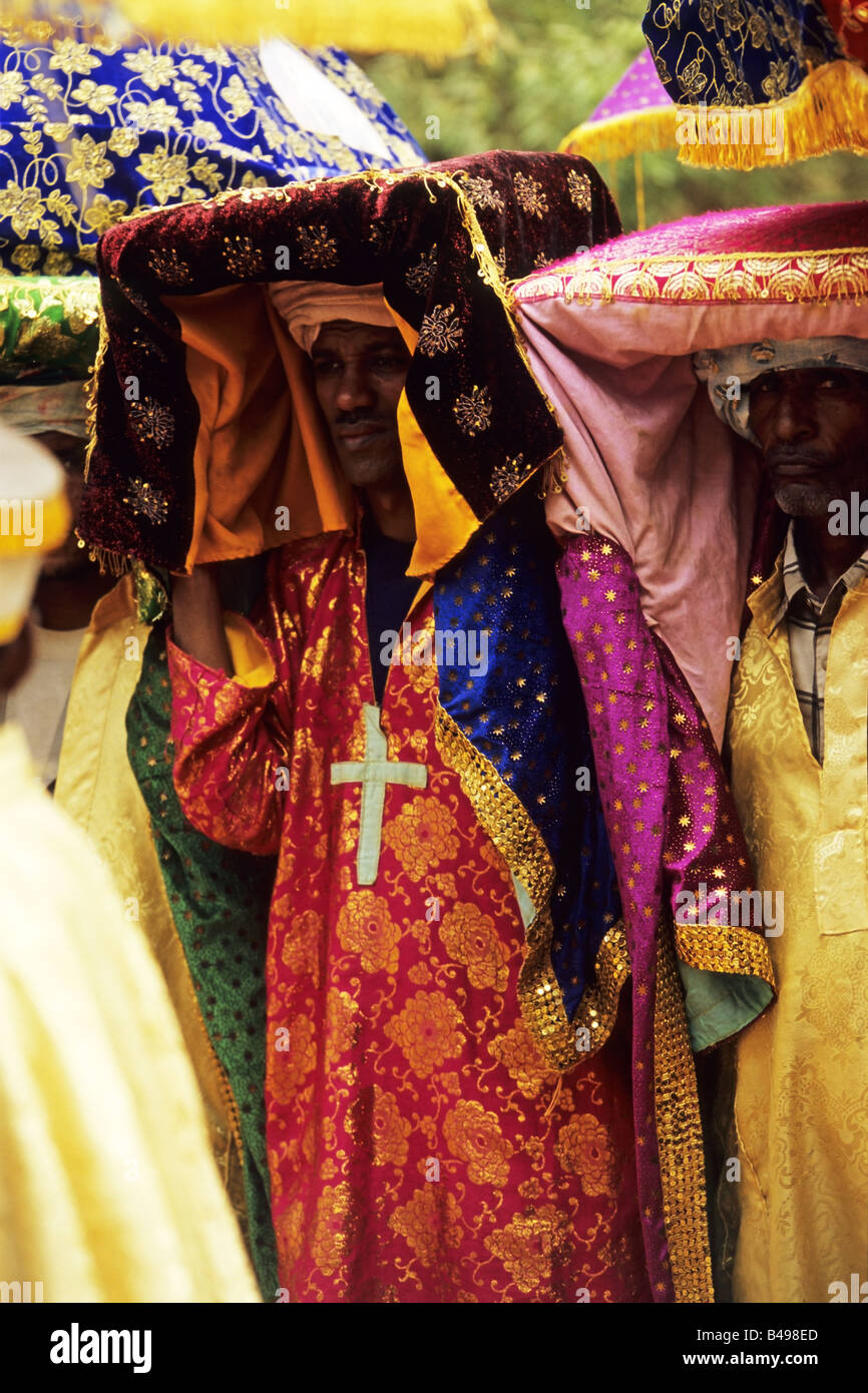 The colorful Timkat celebration in Ethiopia Stock Photo - Alamy