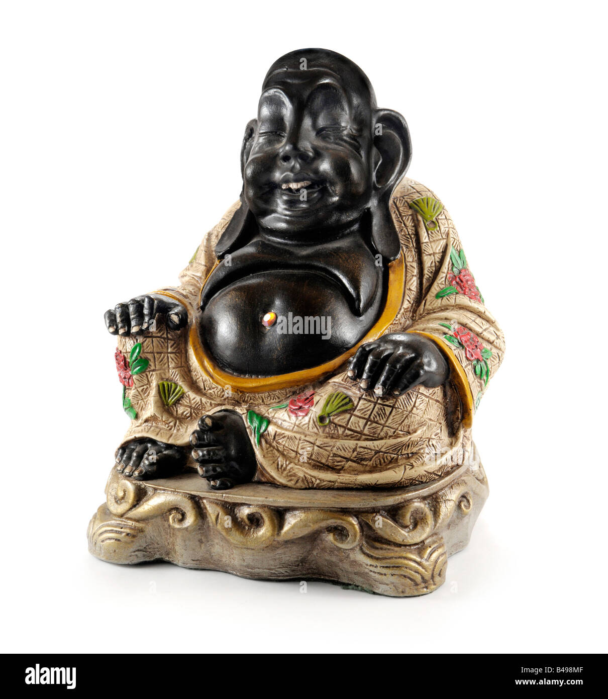 buddha statue on white background Stock Photo - Alamy