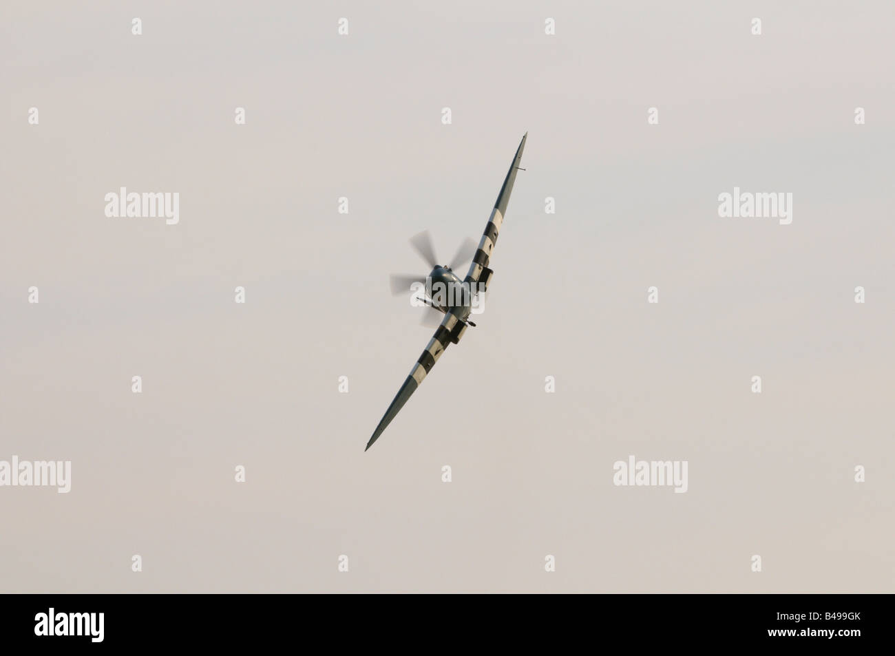 Spitfire flying towards camera hi-res stock photography and images - Alamy