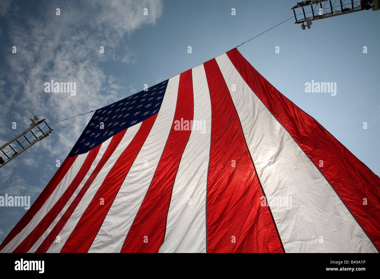 Unique american flag hi-res stock photography and images - Alamy
