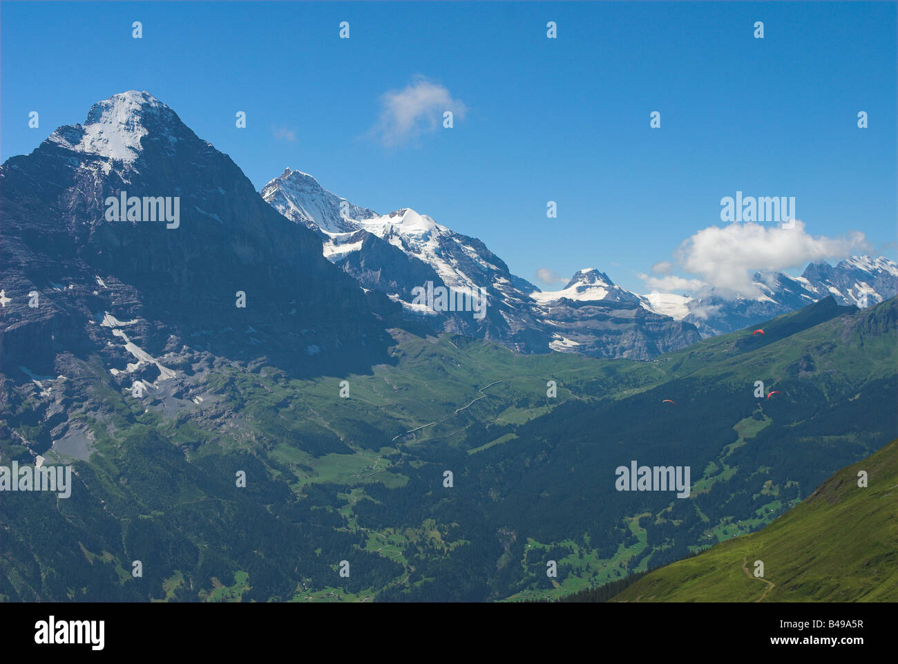Alps eiger jungfrau hi-res stock photography and images - Alamy