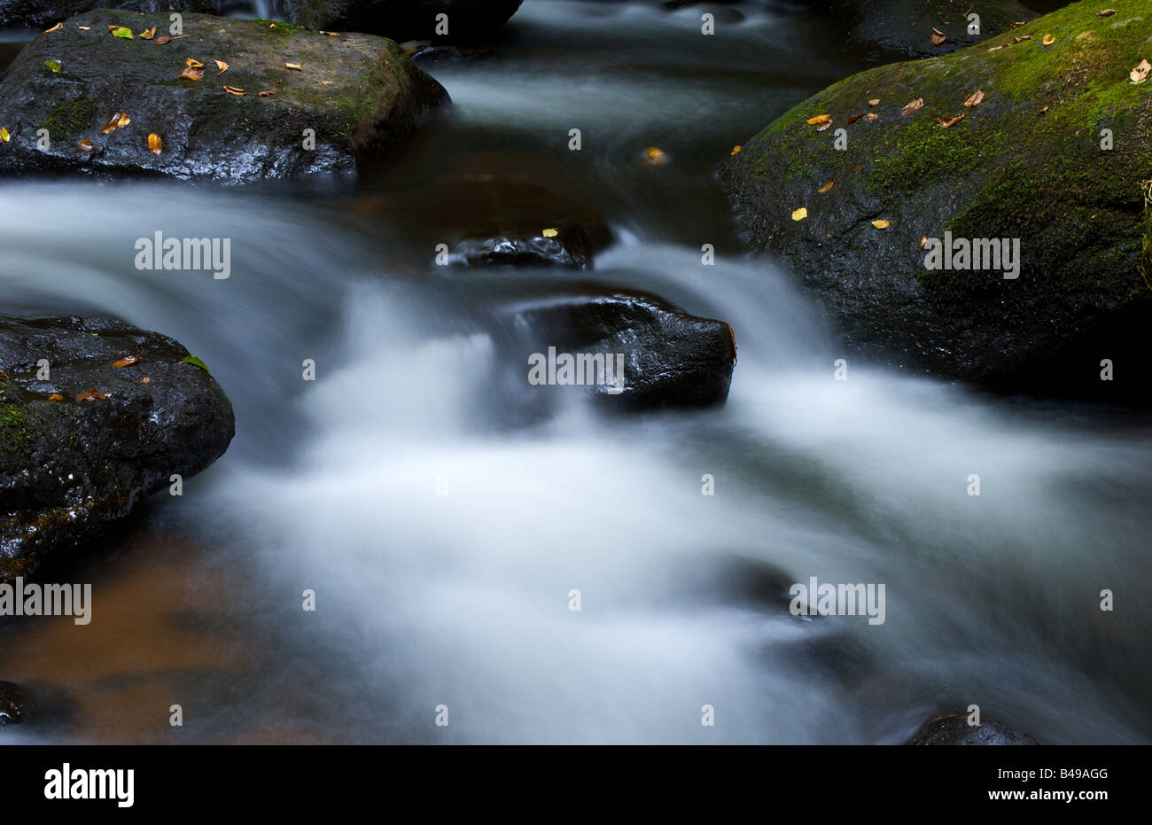 slow shutter speed, water, blur, blurred, tumbling, silk, silky ...
