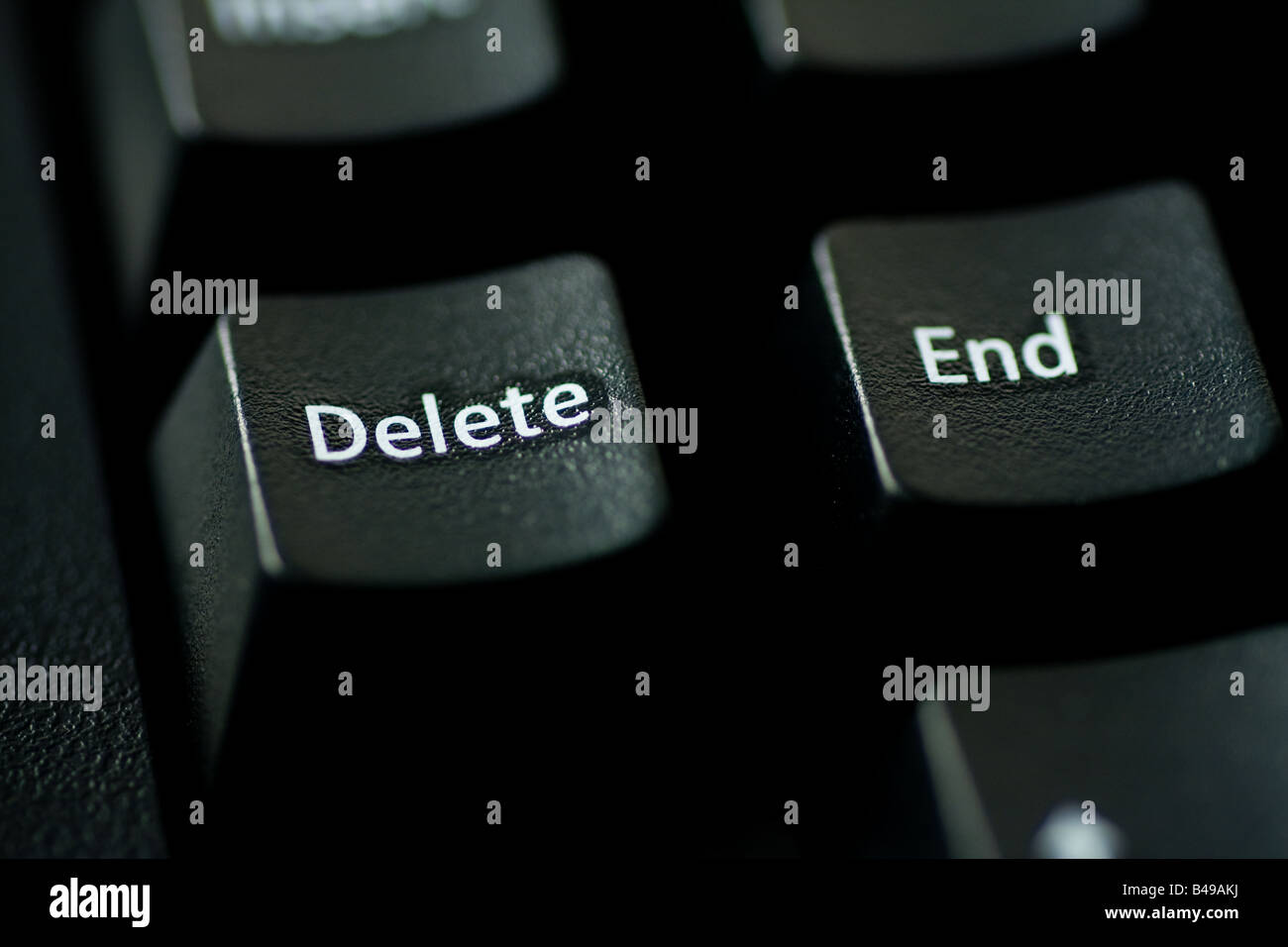 Black Keyboard Key Stock Photo - Alamy