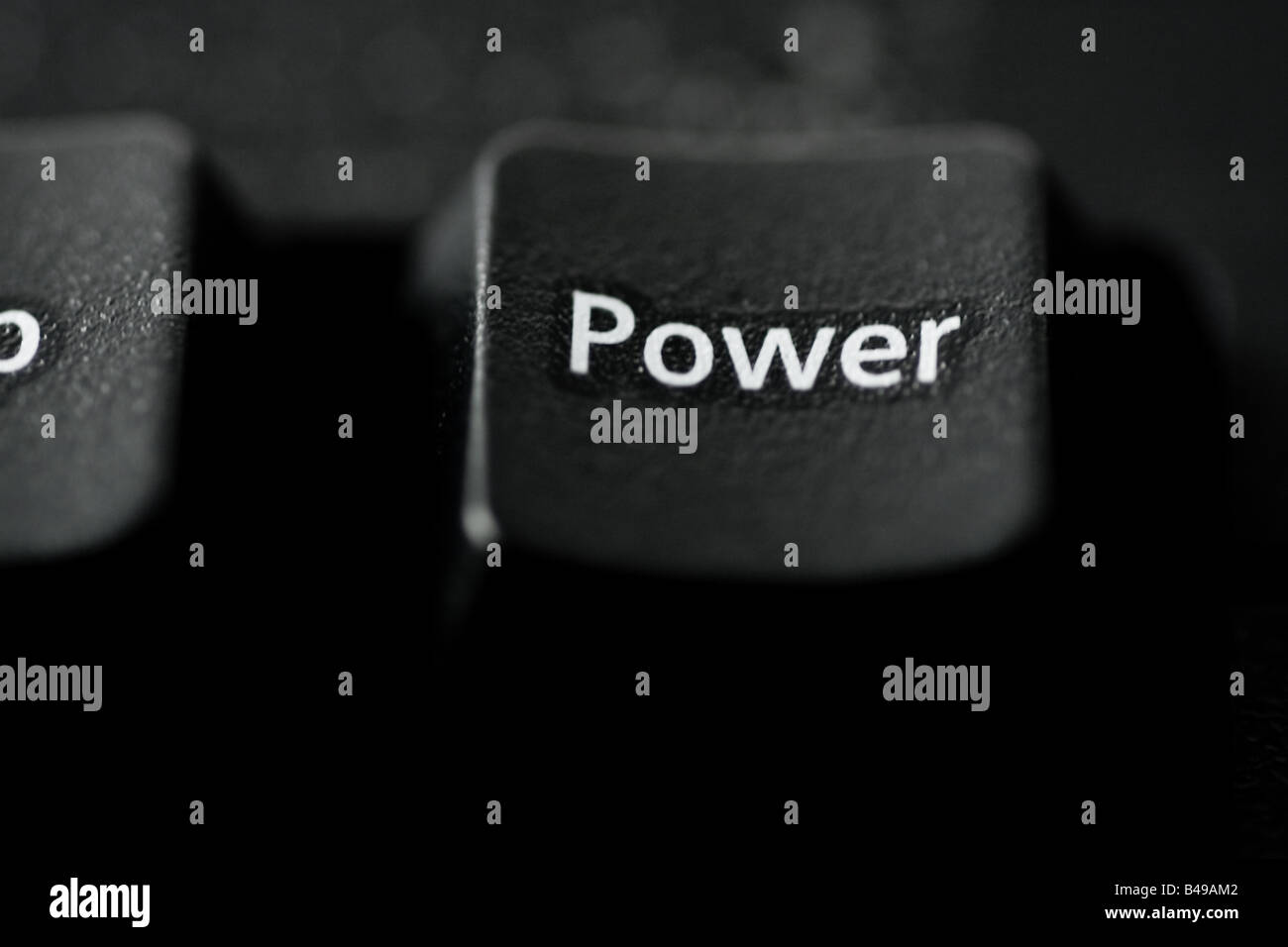 Black Keyboard Key Stock Photo - Alamy