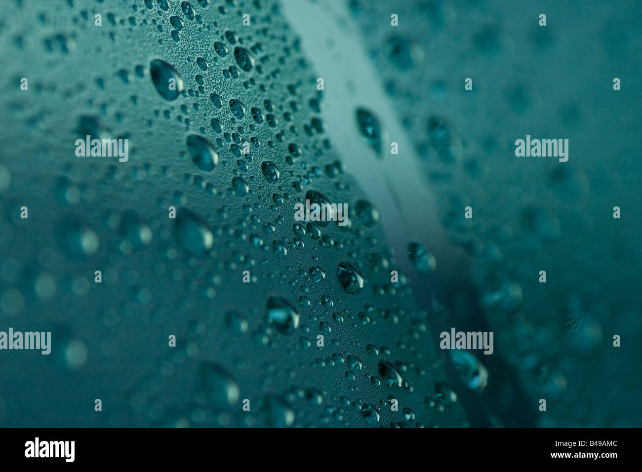 Window with water droplets Stock Photo - Alamy