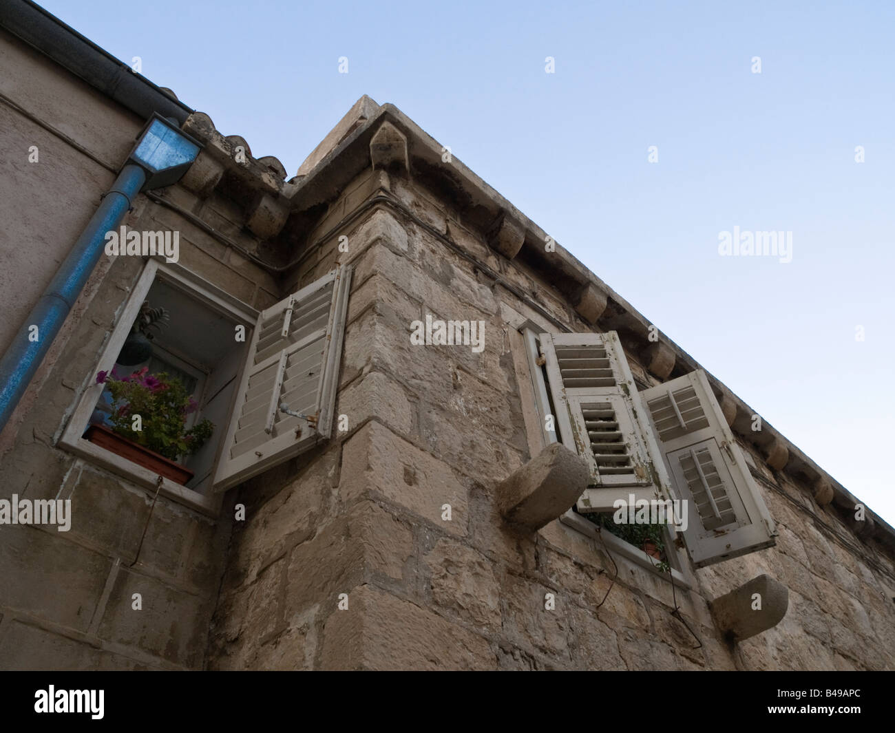 A a part of an old building Stock Photo - Alamy