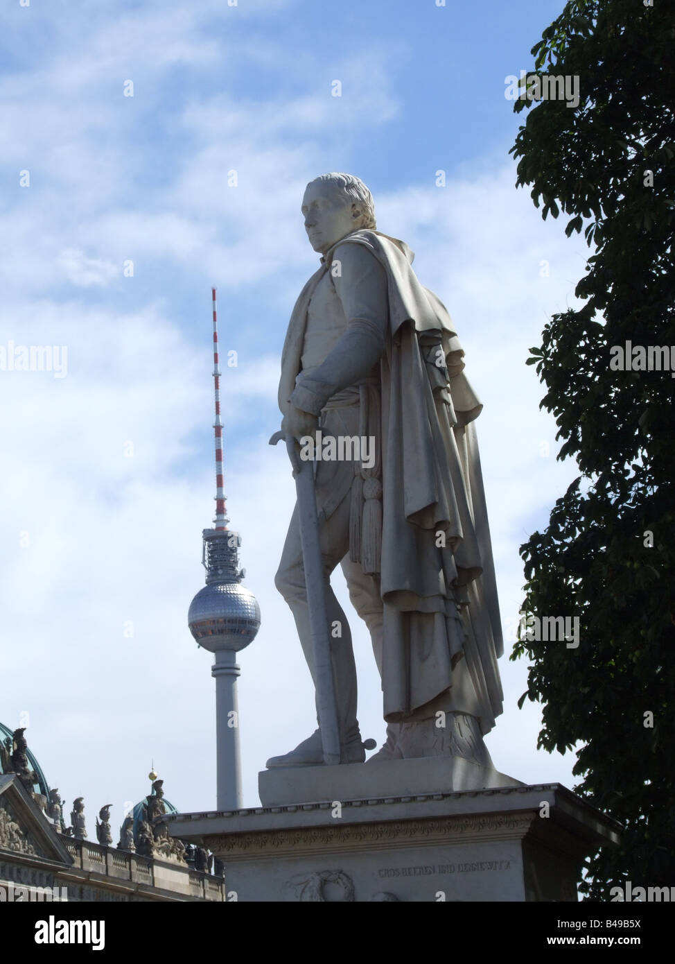 statue in berlin, germany Stock Photo - Alamy