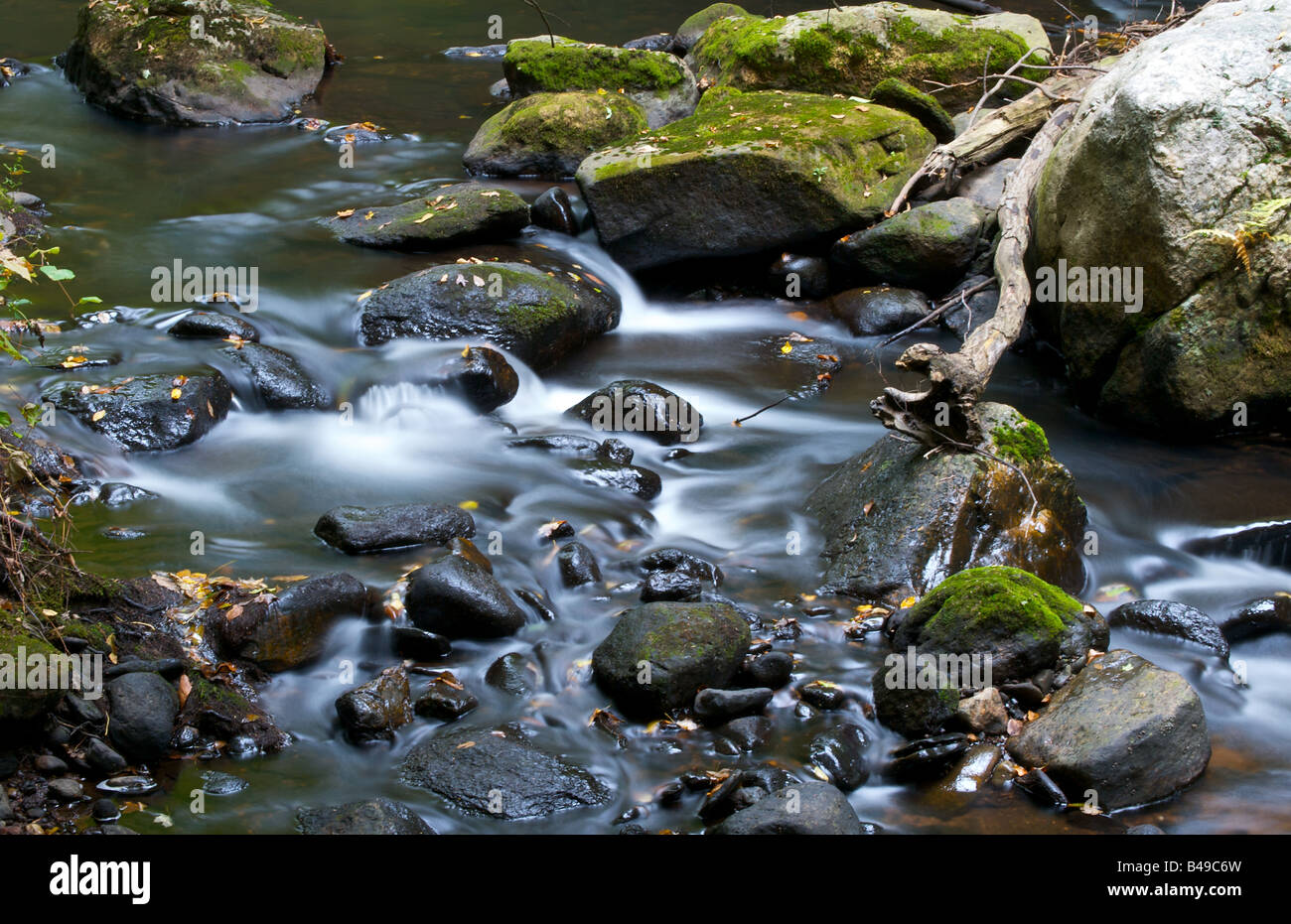 slow shutter speed, water, blur, blurred, tumbling, silk, silky ...