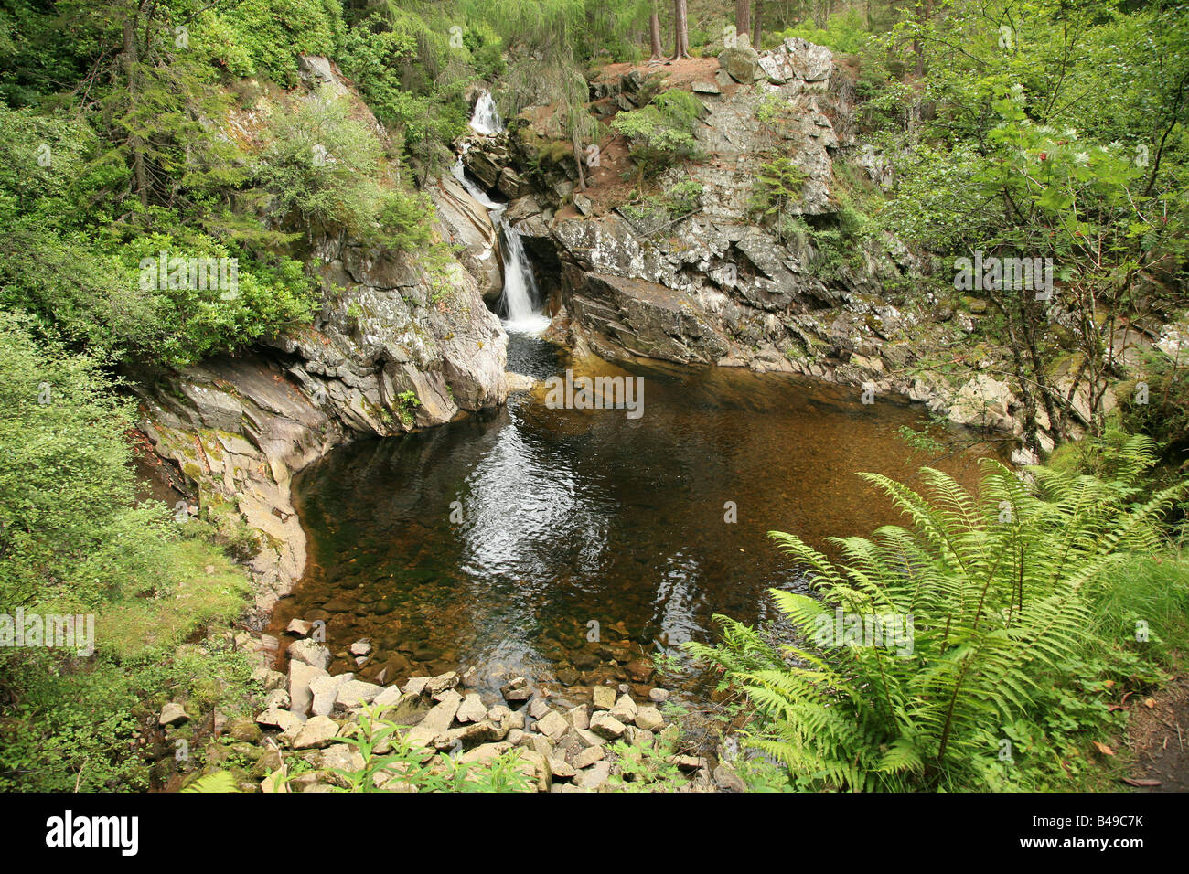 Falls of Bruar Stock Photo - Alamy