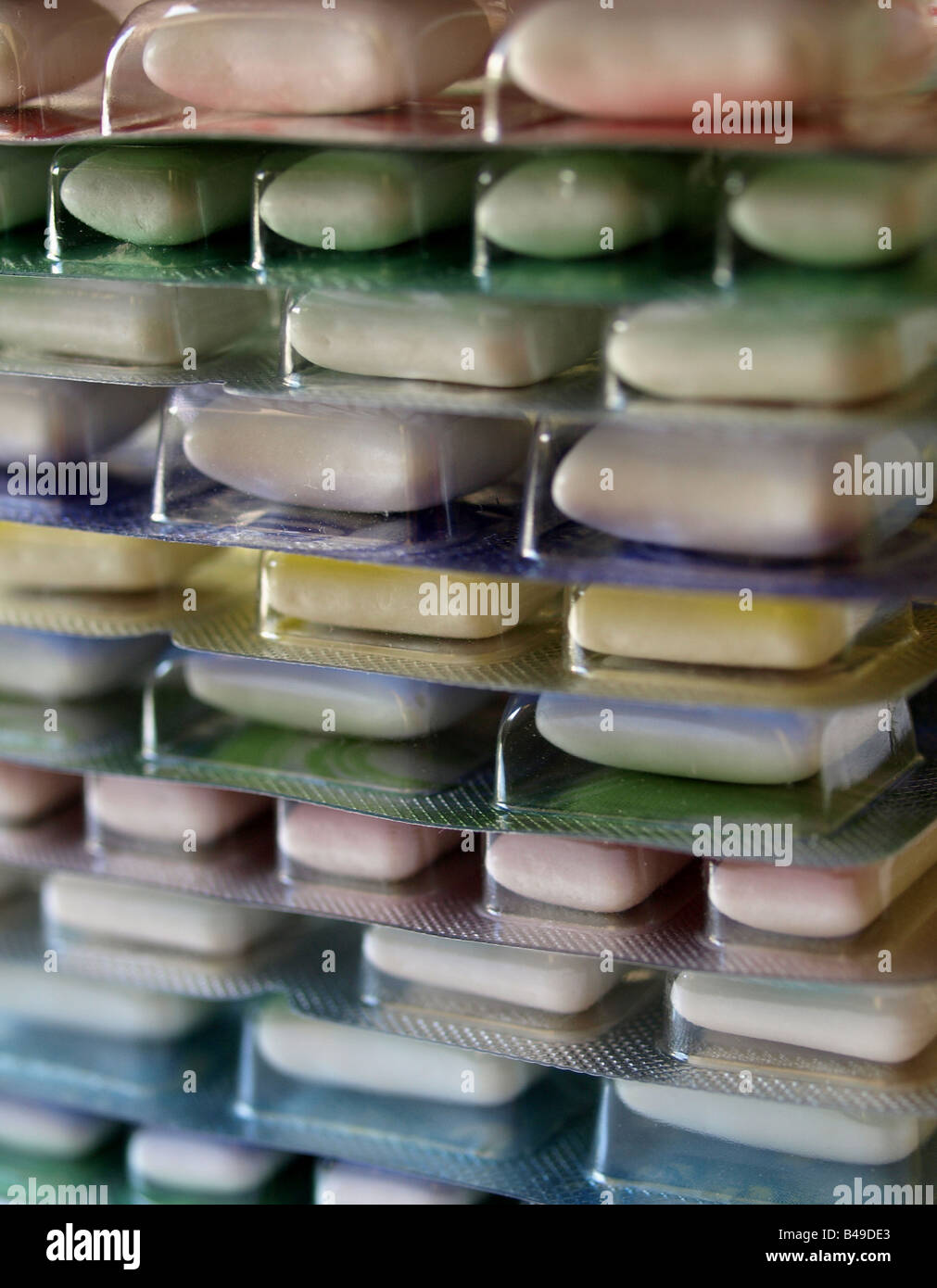 packs of chewing gum Stock Photo - Alamy