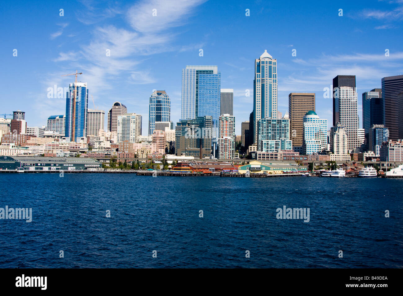 Cityscape of Seattle Washington Stock Photo - Alamy