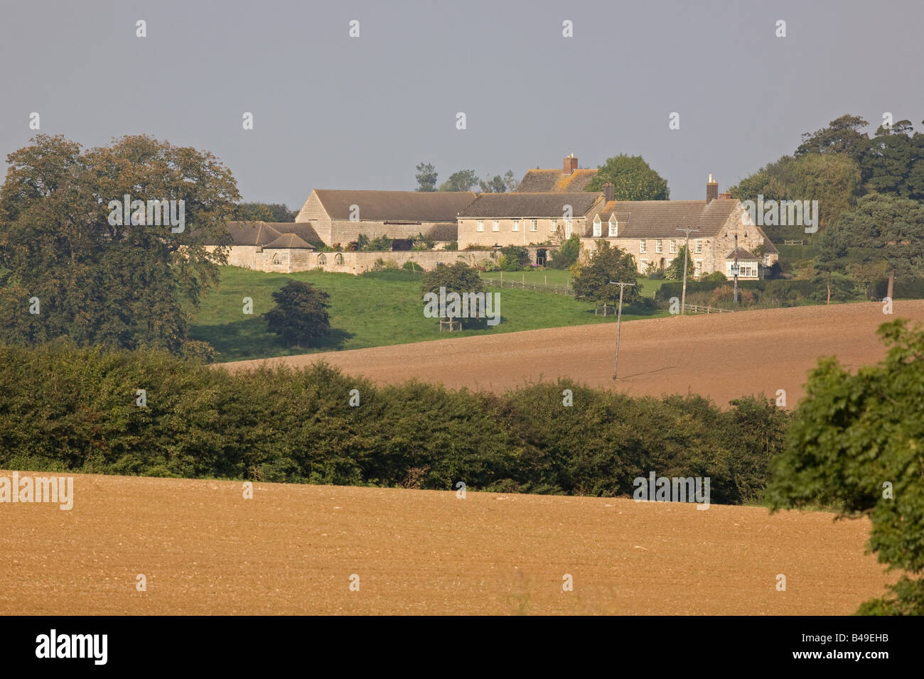 Farmstead In Rutland Stock Photo - Alamy