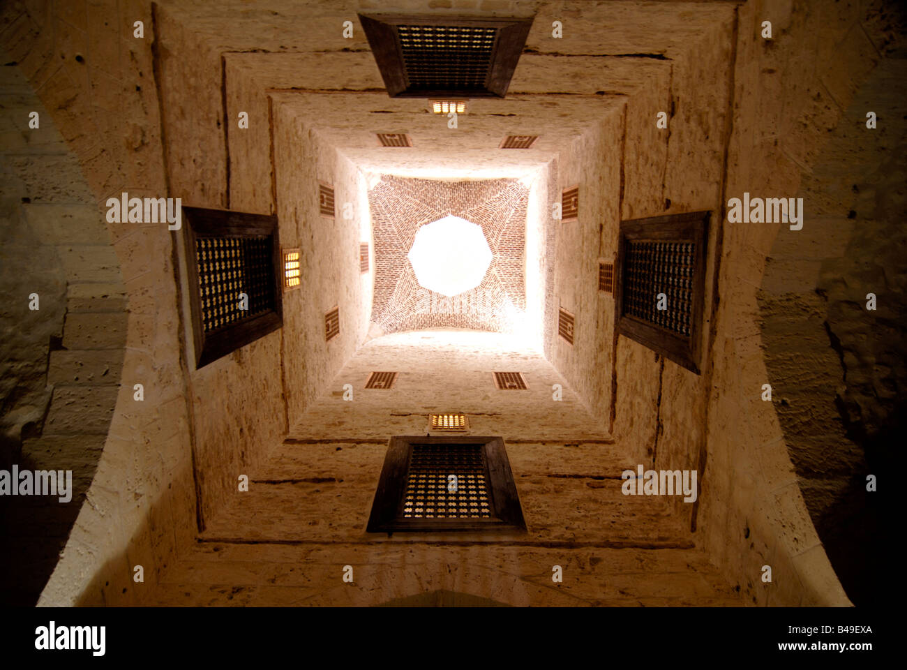 Inside Fort Qaitbay Alexandria Egypt Stock Photo - Alamy