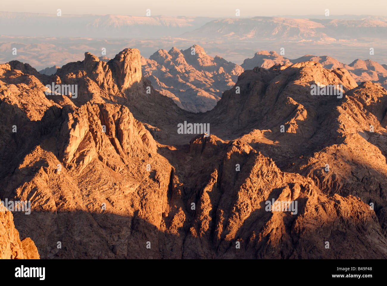 The Sinai mountains around Mount Sinai Egypt Stock Photo - Alamy