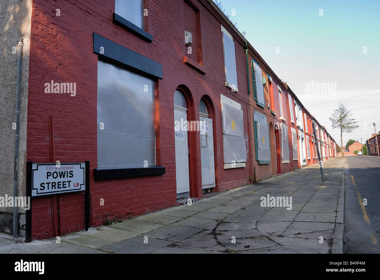 Welsh streets redevelopment hi-res stock photography and images - Alamy