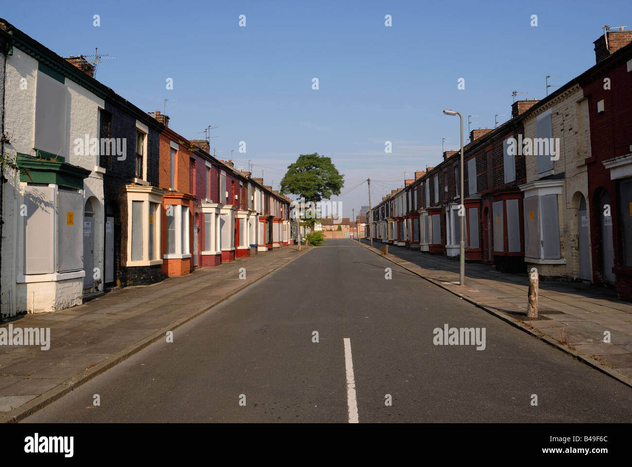 Welsh streets redevelopment hi-res stock photography and images - Alamy