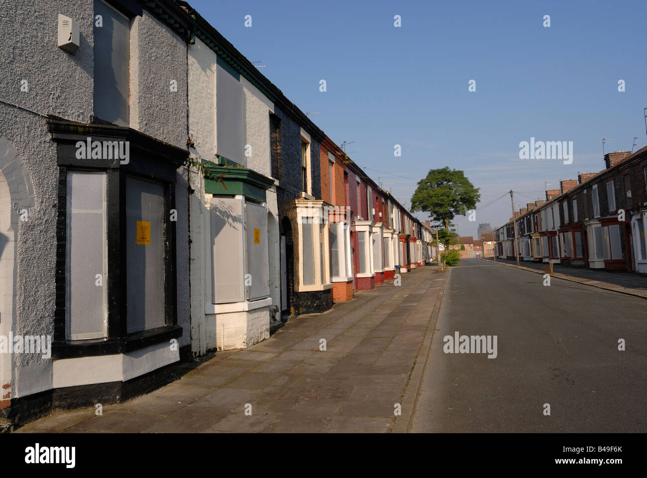 Welsh streets redevelopment hi-res stock photography and images - Alamy