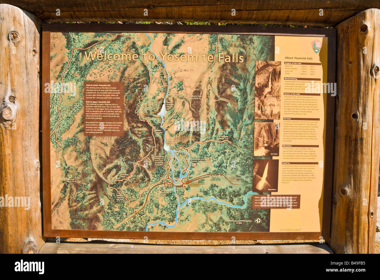 Yosemite interpretive sign hi-res stock photography and images - Alamy