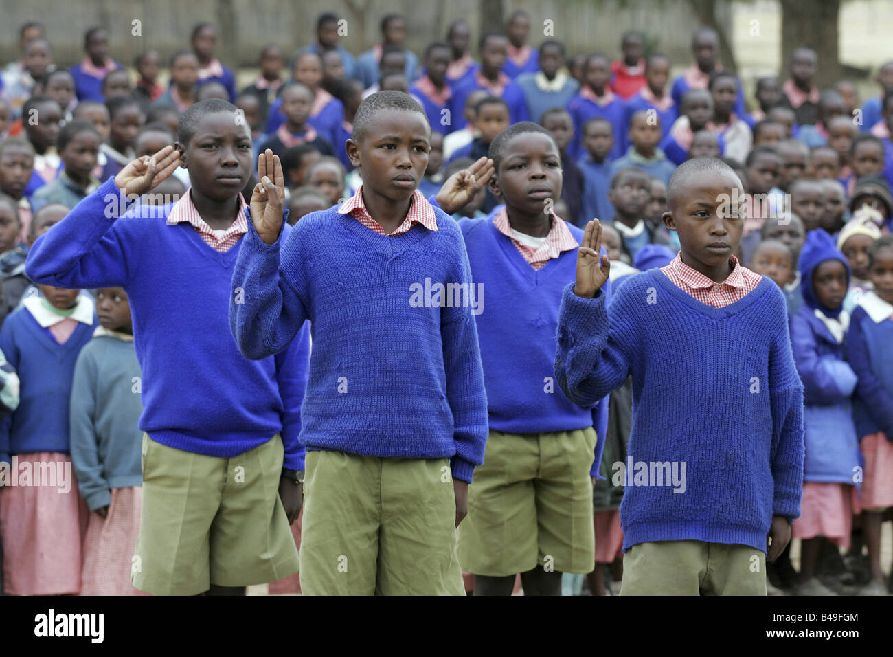 Morning assembly hi-res stock photography and images - Alamy