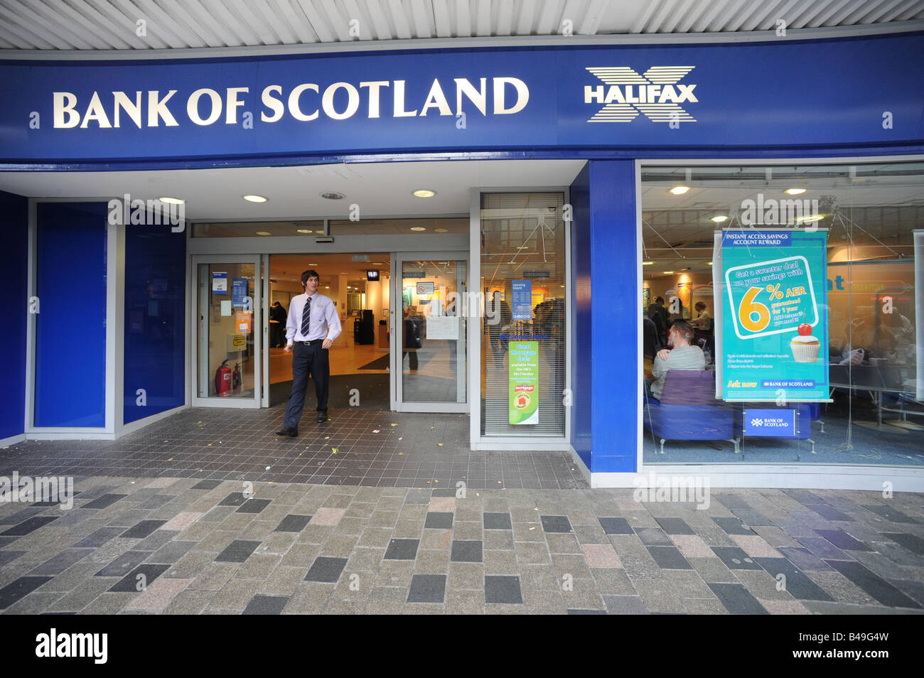 Bank of Scotland Stock Photo - Alamy