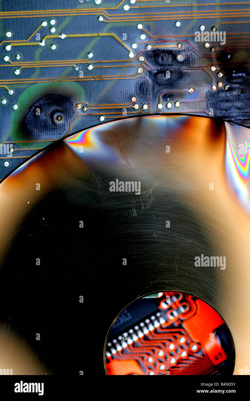 Computer blown up hi-res stock photography and images - Alamy