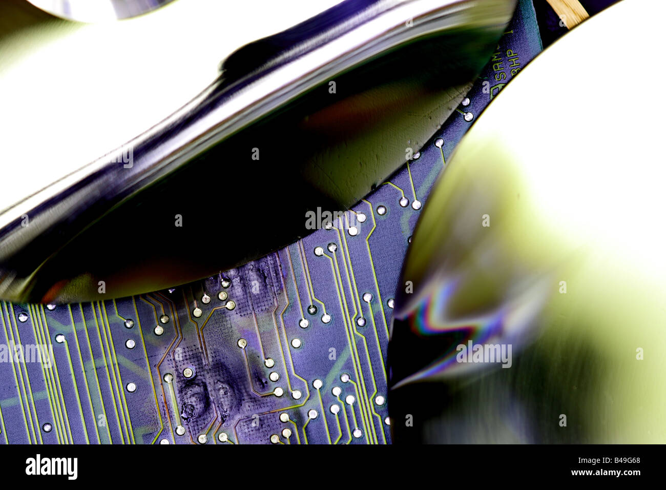 Computer blown up hi-res stock photography and images - Alamy