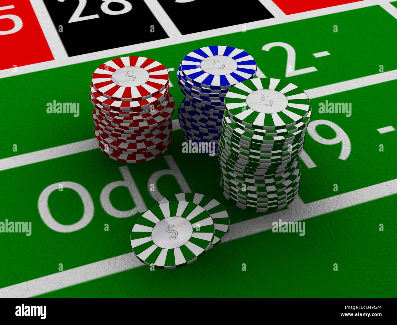 Ball on roulette wheel hi-res stock photography and images - Alamy