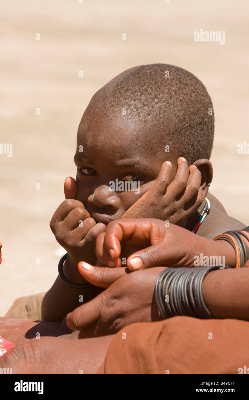 Himba boy namibia africa hi-res stock photography and images - Alamy
