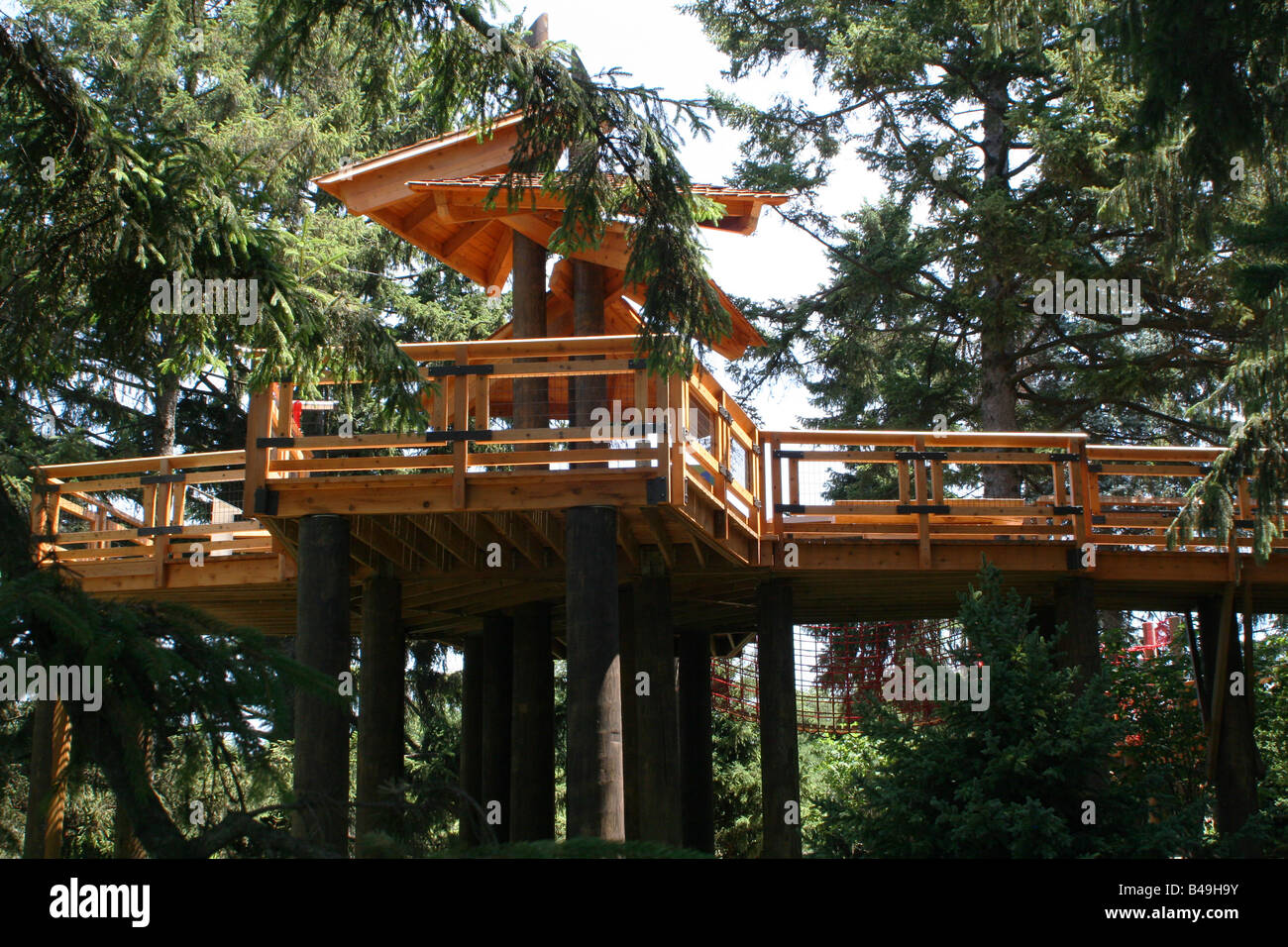 Under the Trees in the Children's Garden at the Morton Arboretum, Lisle ...