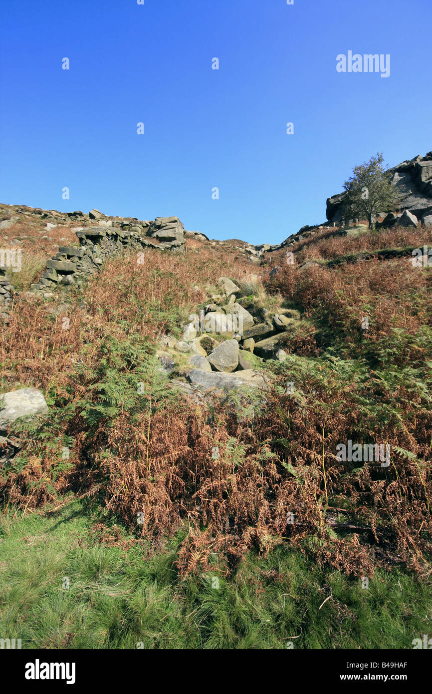Stanage edge in derbyshire peak district hi-res stock photography and ...