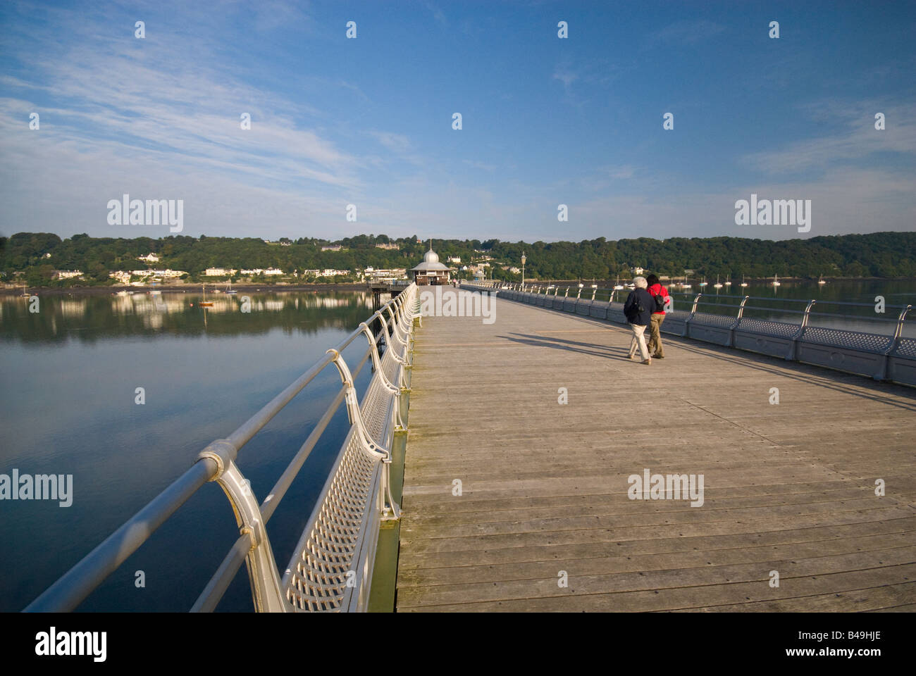Garth Pier Bangor Stock Photo - Alamy