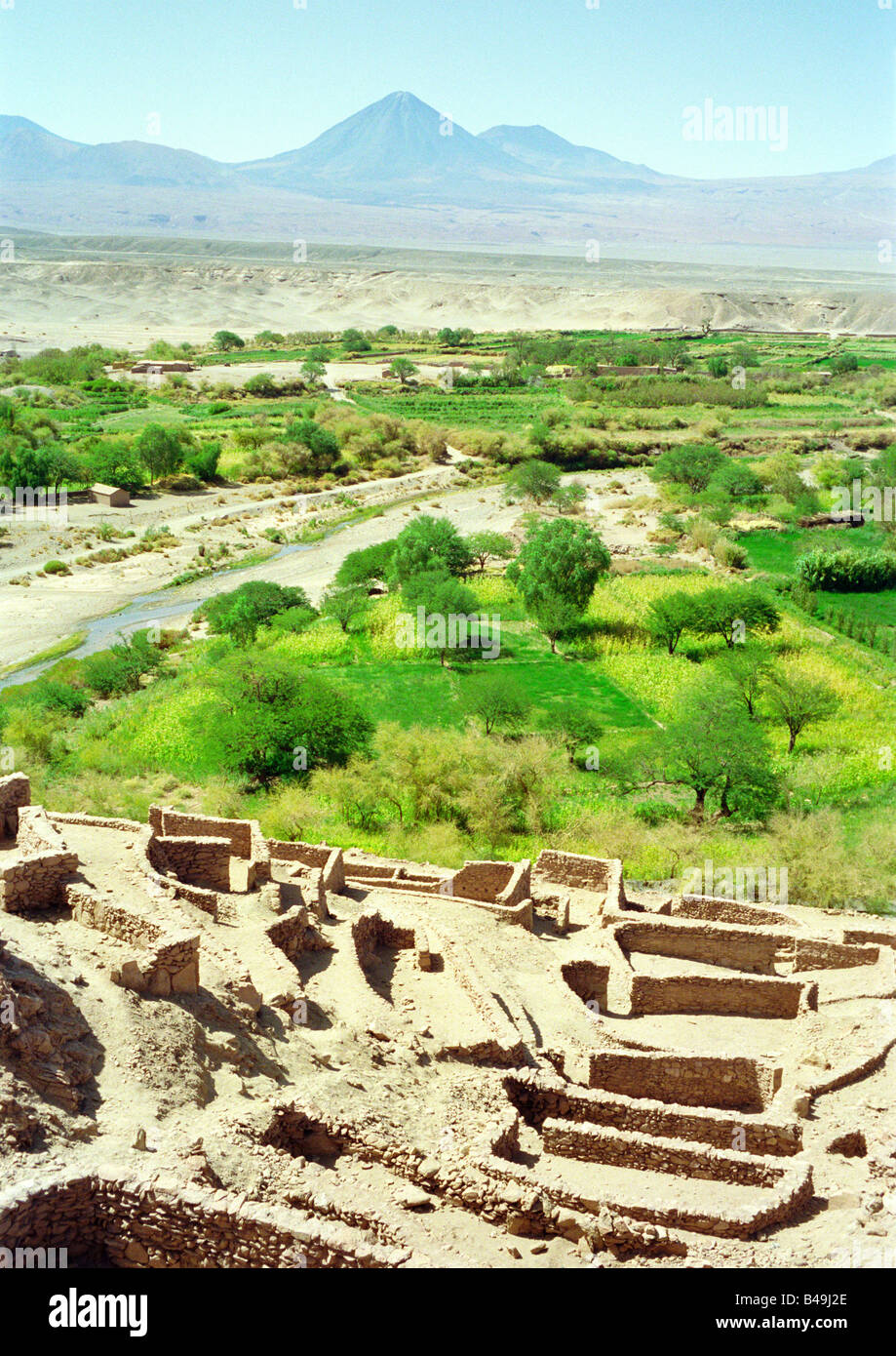 Pucara Ruins, San Pedro de Atacama, Chile Stock Photo - Alamy