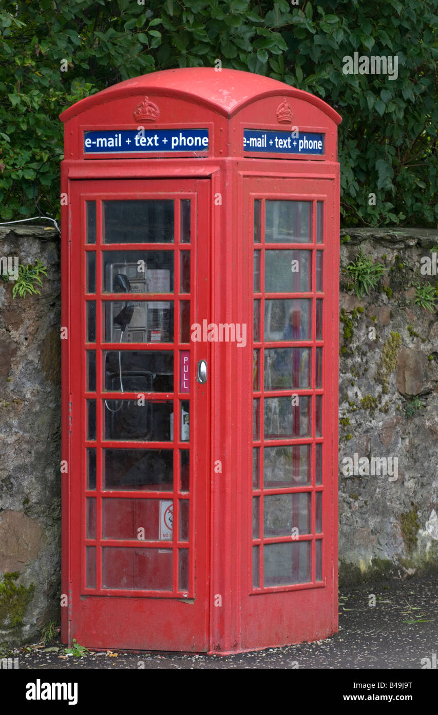 Red Telephone Box Stock Photo - Alamy