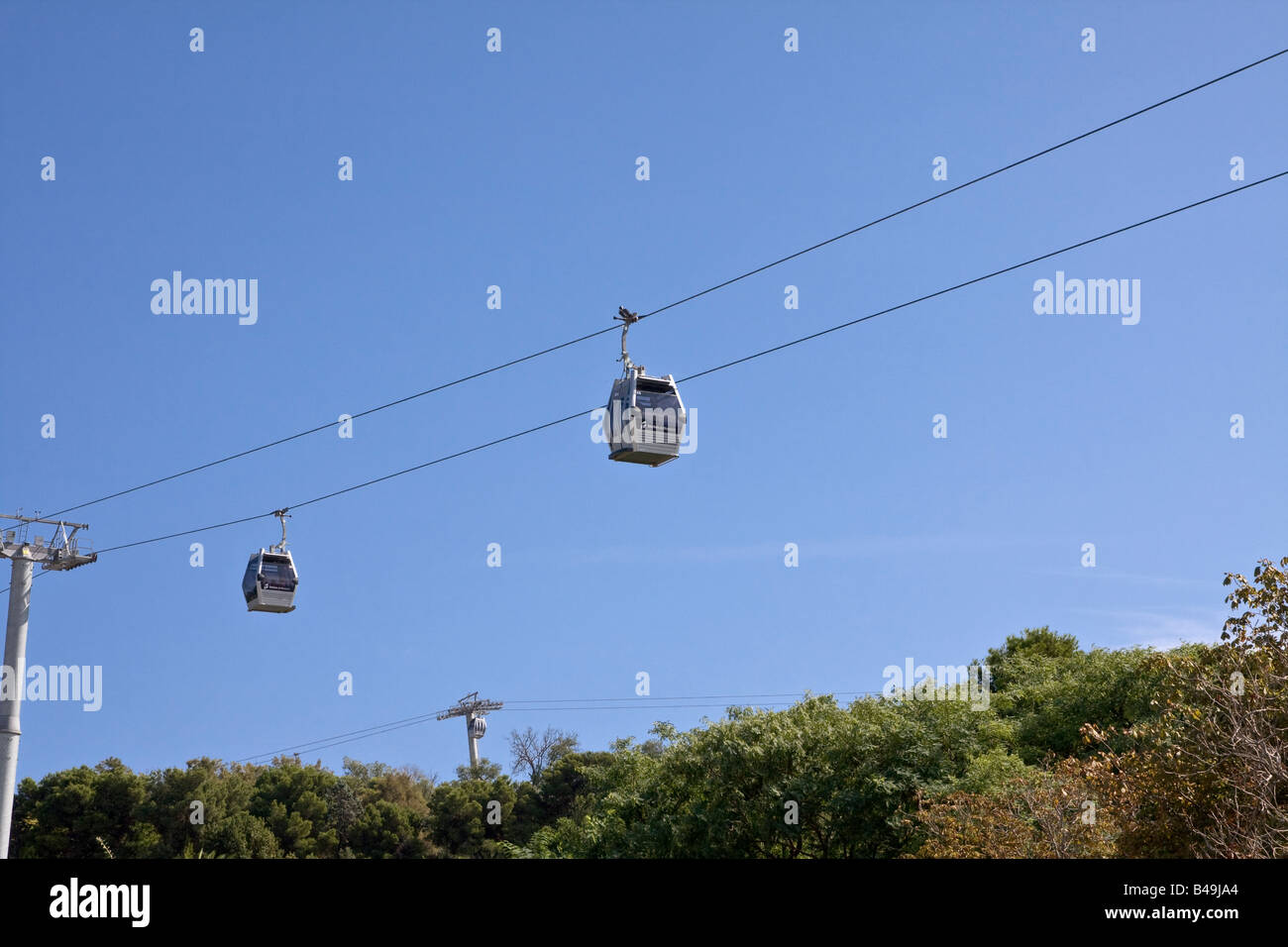 Sky ride cable cars hi-res stock photography and images - Alamy