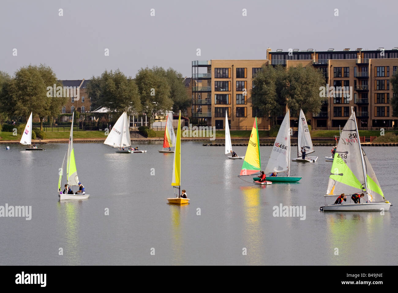 Caldecotte Lake - Milton Keynes - Buckinghamshire Stock Photo - Alamy