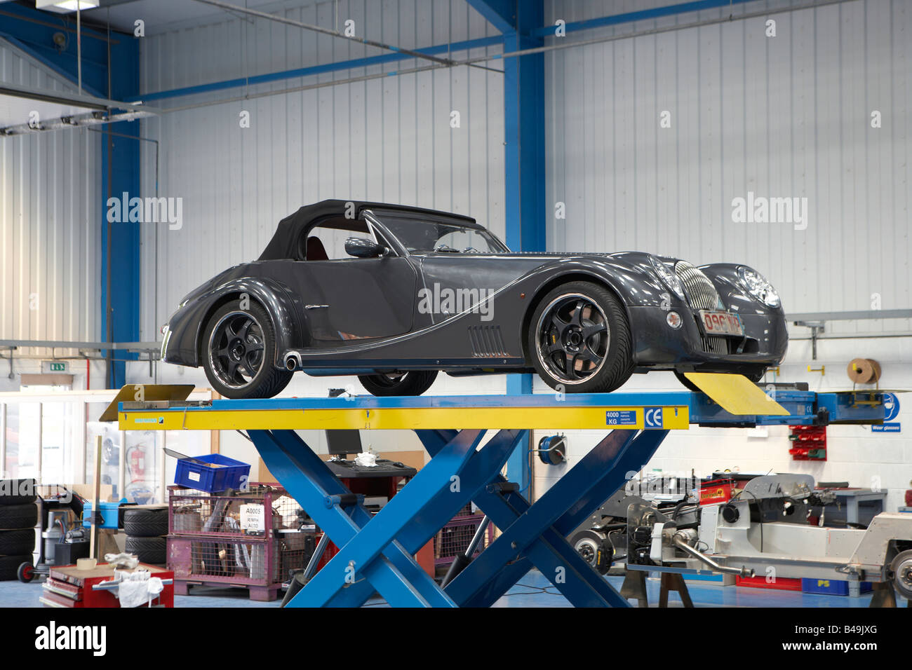 Morgan Cars factory Stock Photo - Alamy
