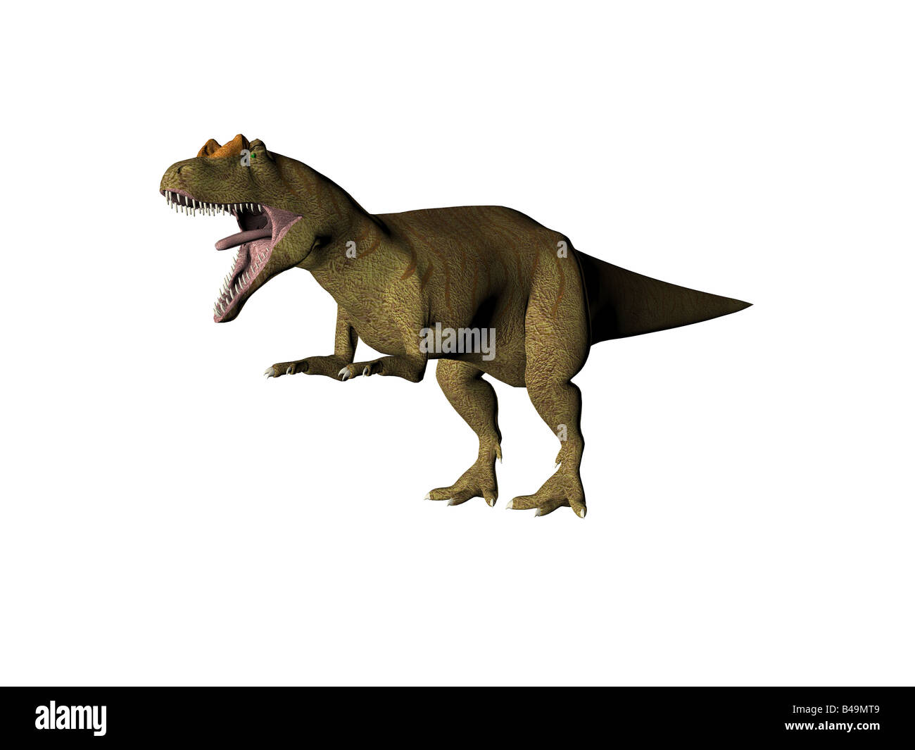 An illustration of the dinosaur Tyrannosaurus Rex Stock Photo - Alamy