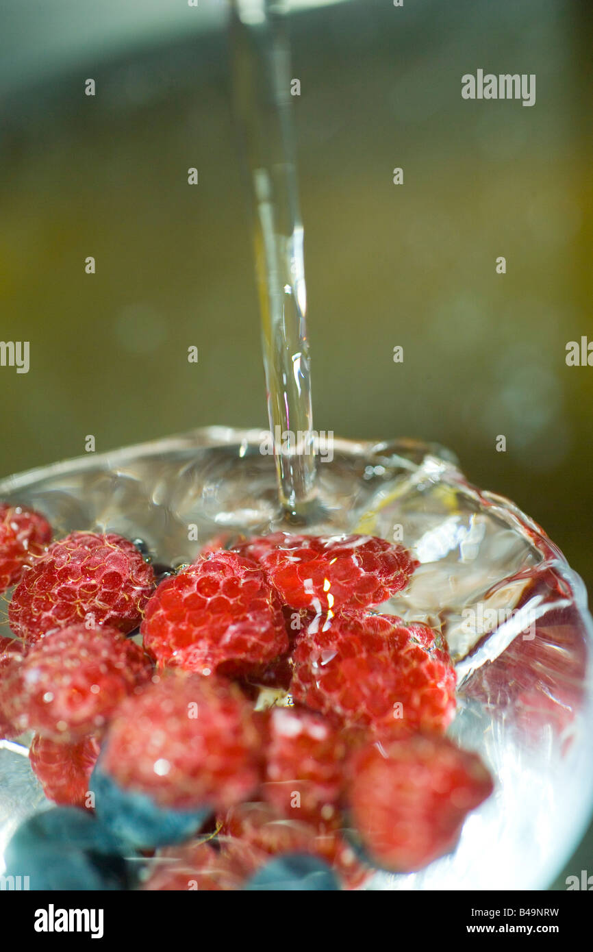 water and berries Stock Photo - Alamy