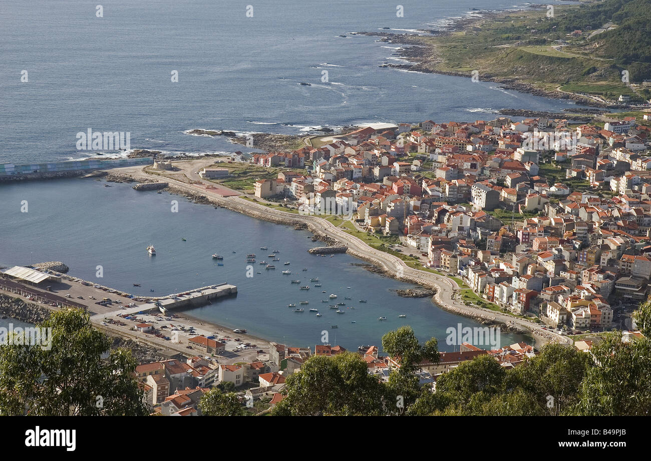 La Guardia village Pontevedra Province Galicia Spain Stock Photo - Alamy