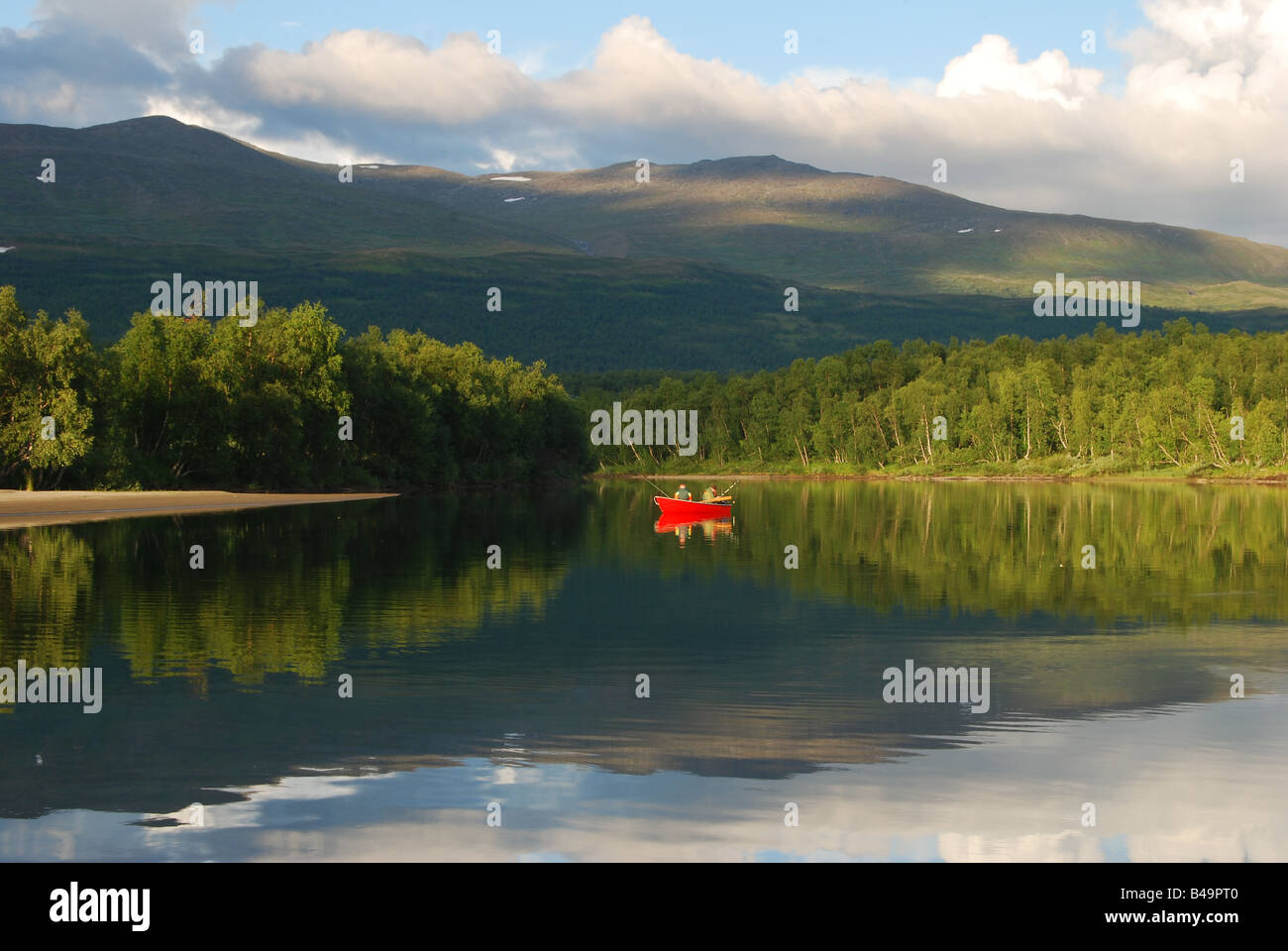 Ume Alv, Hemavan, Vasterbottenslan, Swedish Lapland, Sweden Stock Photo ...