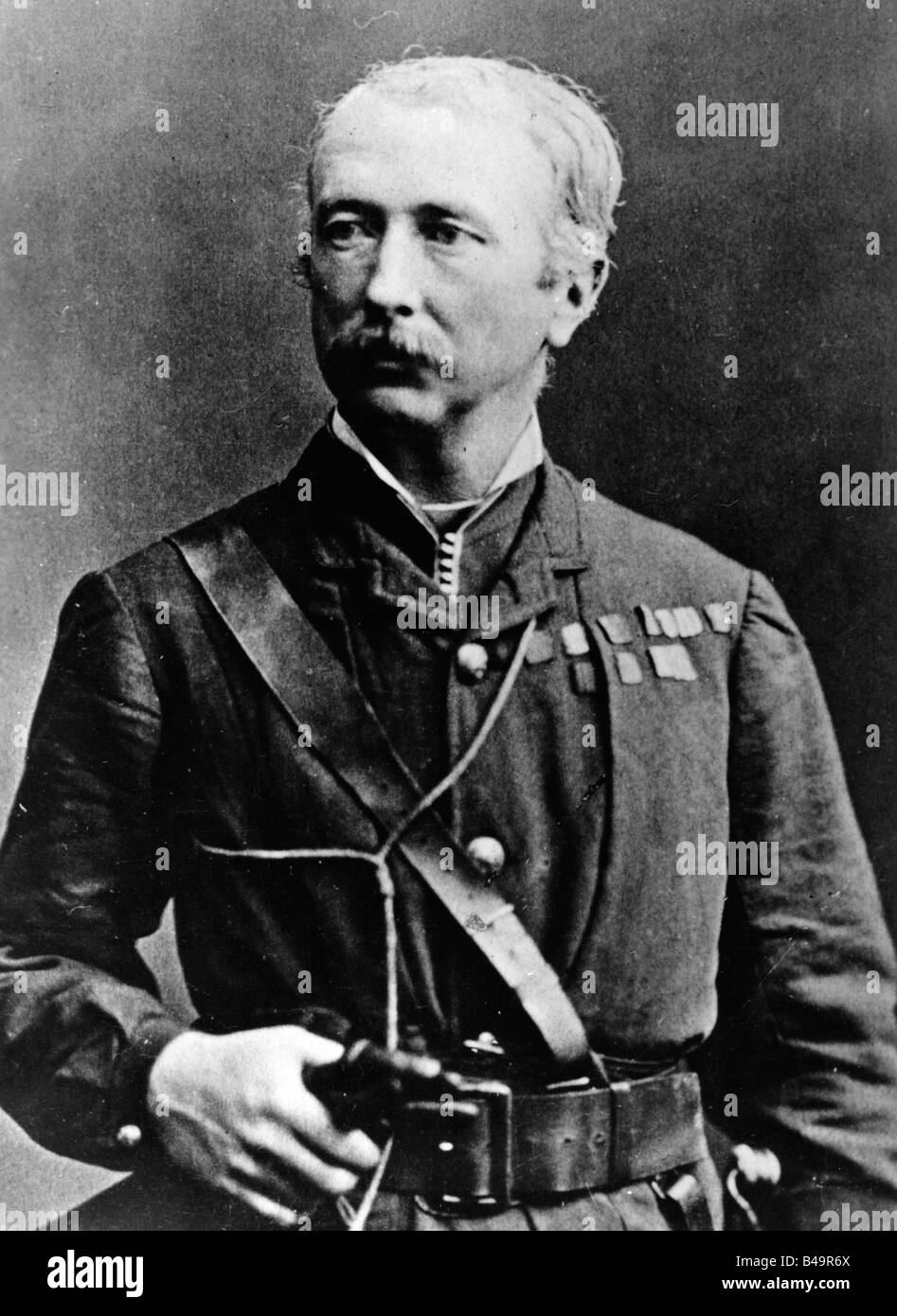 Gordon, Charles George, 28.1.1833 - 26.1.1885, British General, half ...