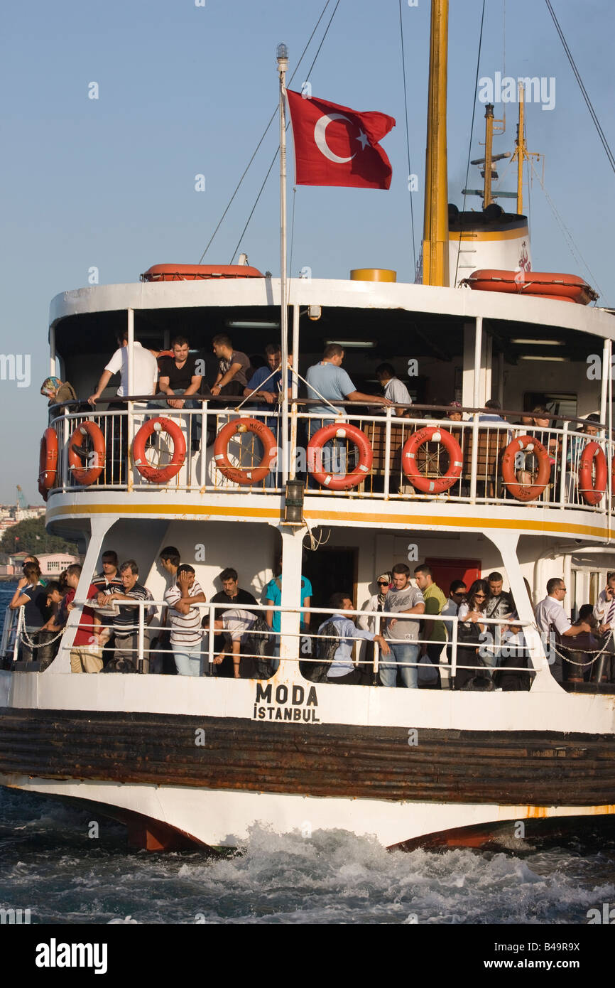 Ferry Boats Istanbul Turkey Stock Photo - Alamy
